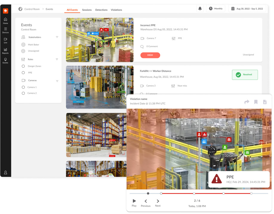 Surveily - Proactive Workplace AI Safety Software